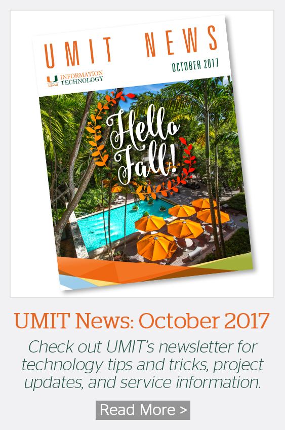 University of Miami Information Technology